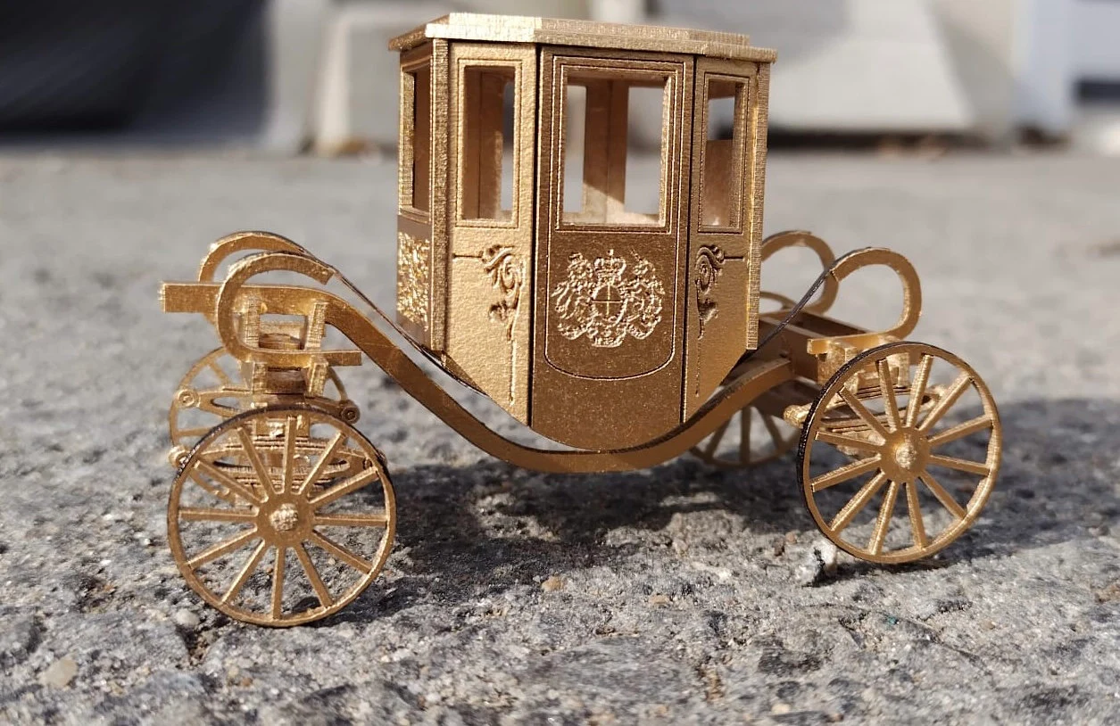 1/48th Kit, royal Carriage, quarter scale | Raptoor Crafting