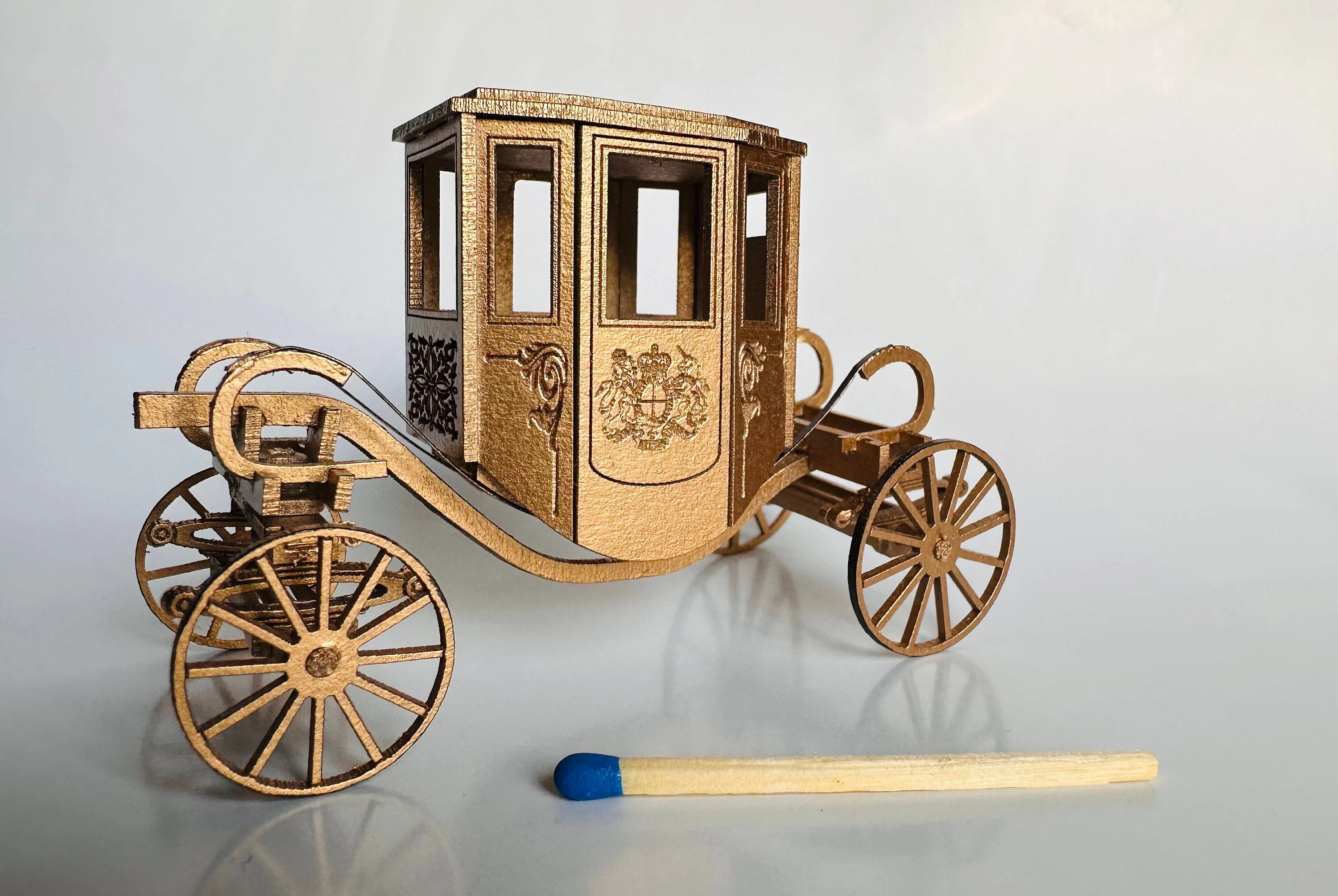 1/48th Kit, royal Carriage, quarter scale | Raptoor Crafting