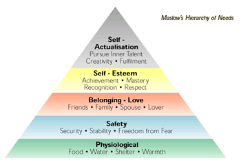 HIERARCHY OF NEEDS | standforachange