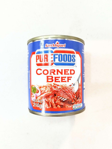 Pure Foods Corned Beef (210g) | Merkado Filo Grocery