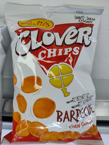 Leslie BBQ Clover Chips (145g) | Merkado Filo Grocery