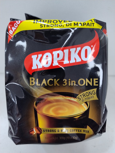 Kopiko Black Coffee 3in1 30g | Merkado Filo Grocery