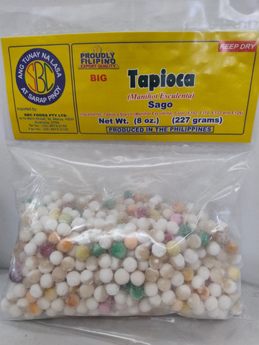 Big Tapioca Colored (Sago) 227g | Merkado Filo Grocery