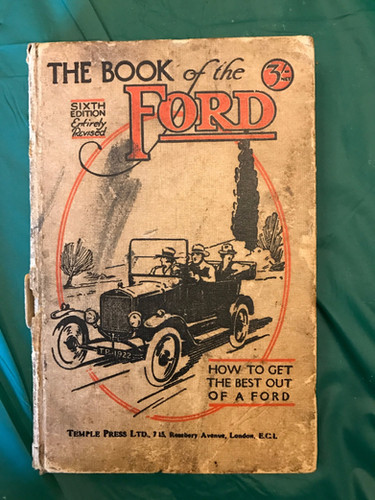 The Book of Ford 6th ed 1921 Nicholsons | modelt