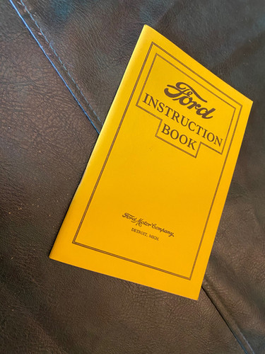 T4 - Ford Instruction Book | modelt
