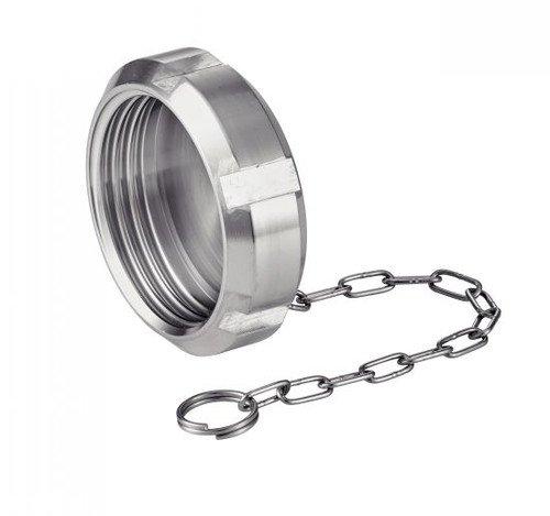 ECROU BOUCHON AVEC CHAÎNETTE - Inox 304 / 316L | AK IMEX INDUSTRY