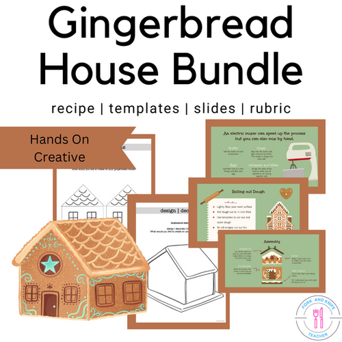 gingerbread house unit | Fork and Knife Teach