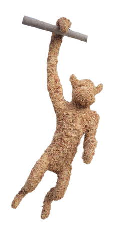 Large Hanging Monkey Topiary - Stuffed | Moss & Vine Topiary