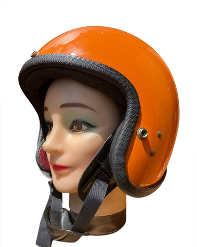 Vintage Speedway Motorcycle / Scooter Crash Helmet | The Vintage Room