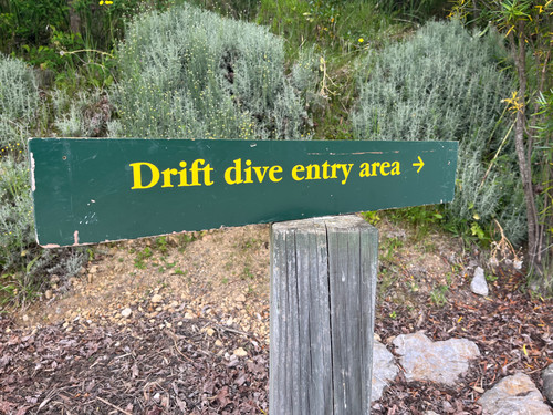 Ex DOC Directional Sign | The Vintage Room