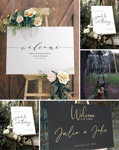 Custom Welcome Sign | Paper Muse .Co