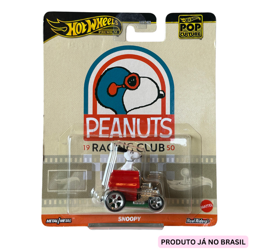 Hotwheels Premium - Peanuts Racing Club - Pop Culture | Be Doll