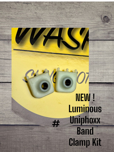 New ! Luminous Uniphoxx Castle Sight Band Clamp Set | waspslingshots