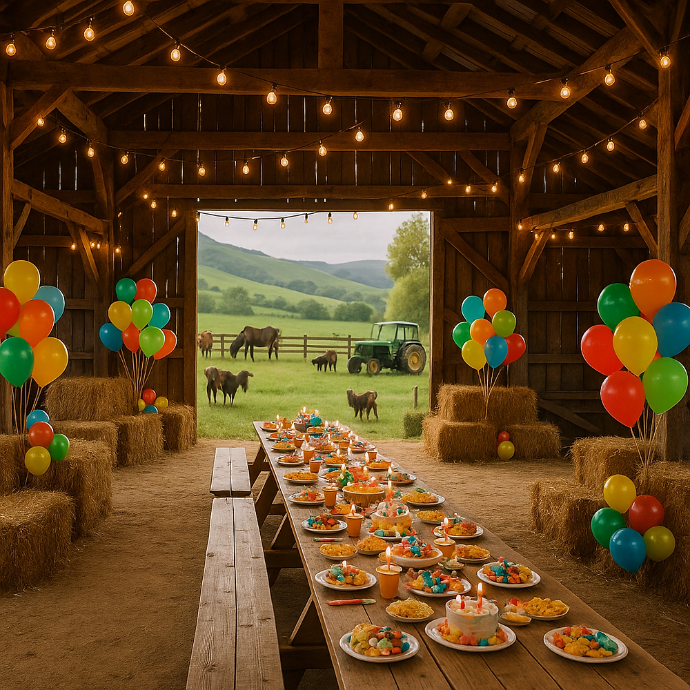 Rustic Themed Birthday Parties Half Moon Bay | Lemos Farm