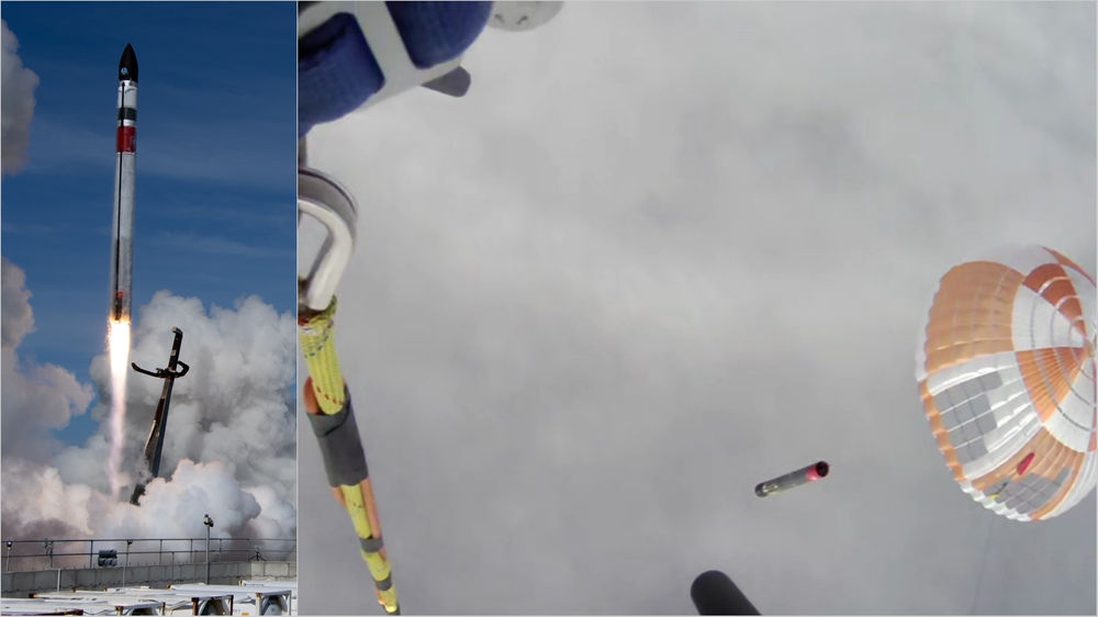 Rocket Lab Successfully Deploys 34 Satellites, snags falling booster ...