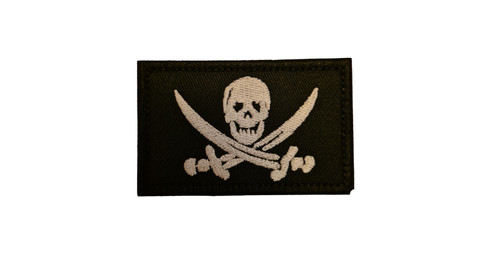 Pirate flag Patch | The 3rd Monkey