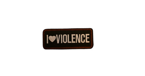 Love Violence Patch | The 3rd Monkey