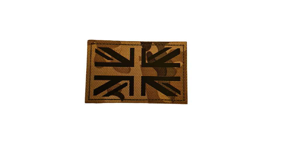 Camo Union Flag Patch | The 3rd Monkey