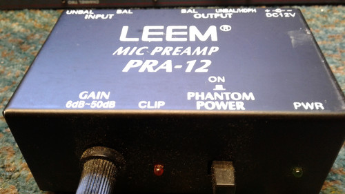 leem phantom power preamp used | My Site