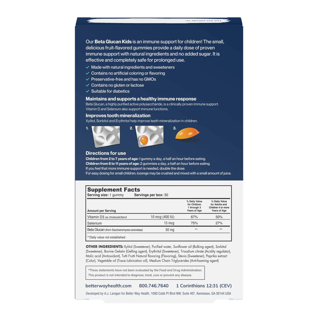 Beta Glucan For Kids | Dr. Scott Perlman
