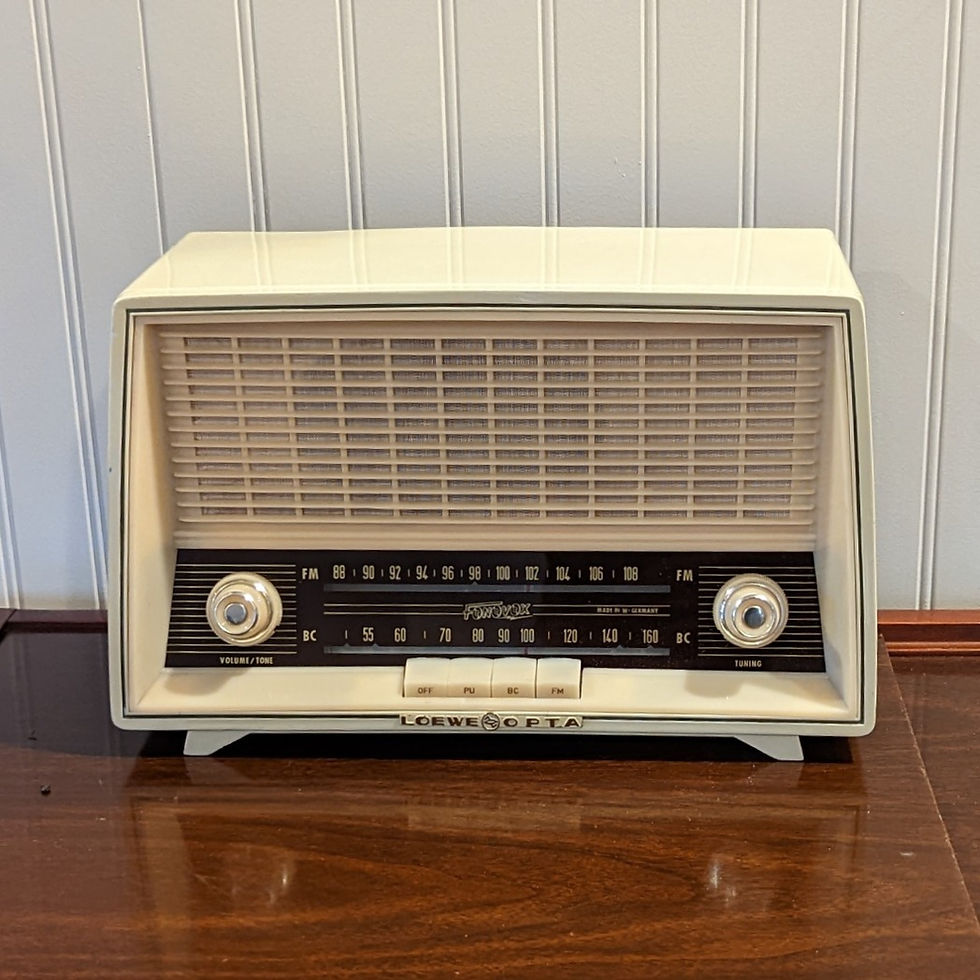 Rare LOEWE OPTA TEMPO type 05708 W | Old Radio Garage