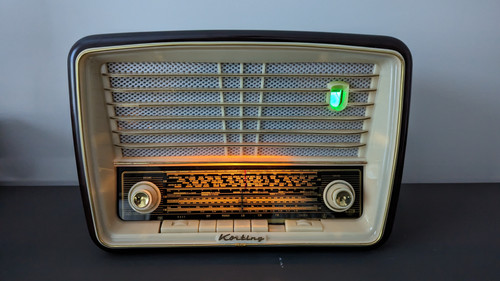 KORTING Delmonico Model 1007 Tube Radio | Old Radio Garage