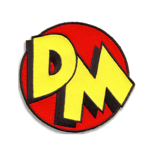 Danger Mouse Logo Embroidered Patch | retrojet
