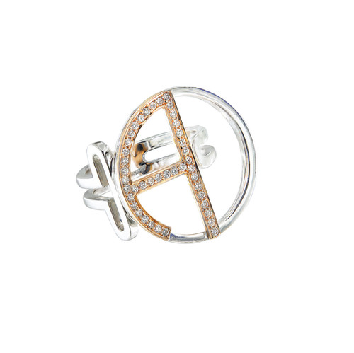 Alphabet Ring (Big) | Caratell