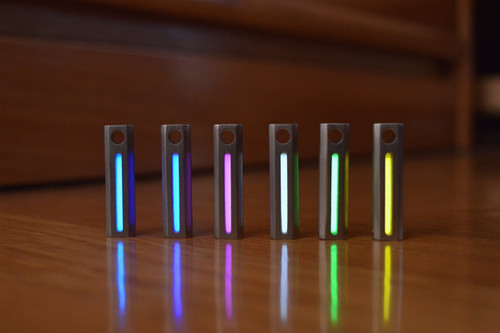 ''Classic'' Titanium / Tritium Container-Large | byinnovodesign