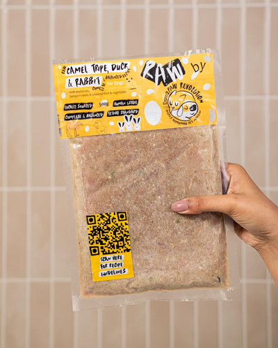 Raw Camel Tripe, Rabbit & Duck for Dogs | Paw Revolution