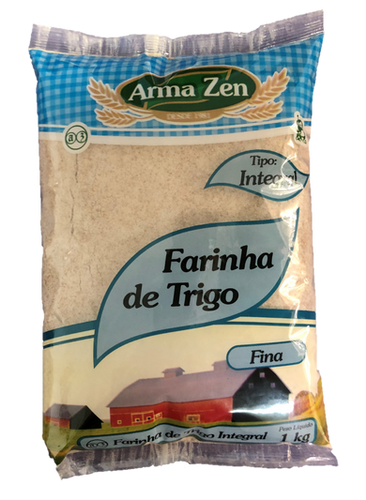 Farinha de Trigo Integral 1kg | Arma Zen Publicado