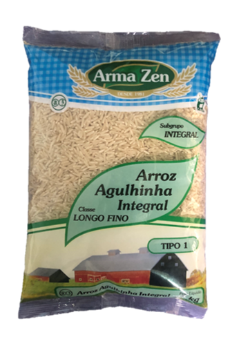 Arroz Agulhinha Integral 1kg | Arma Zen Publicado
