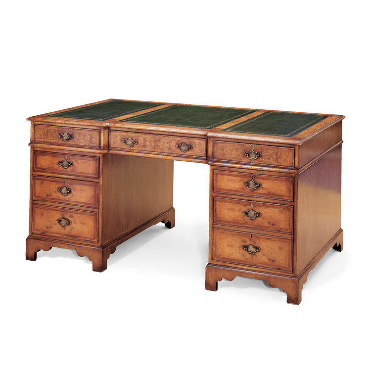 Traditional English Desks | Custom Handmade Executive Desks | Holland ...