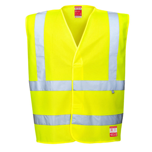 FR71 - Hi-Vis Anti Static Vest - Flame Resistant | MBS WORKWEAR SUPPLIE