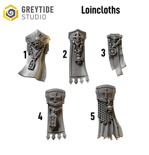 10 Pack- Loincloths - Eternal Crusaders - GreyTide Studios | Hog3D