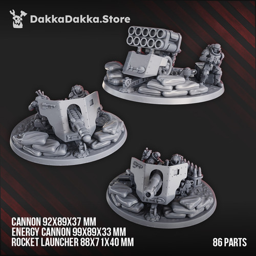 The Phaeton Heavy Artillery Team - Dakka Dakka | Hog3D