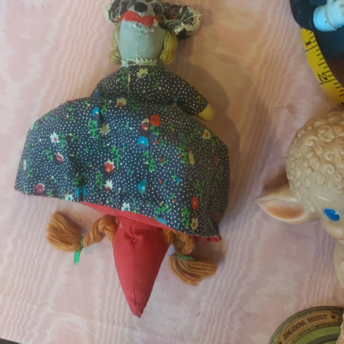 Vintage Little Red Riding Hood Reversible Plush Doll Grandma Wolf 3 in ...