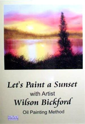 "Let's Paint a Sunset" DVD | Wilson Bickford