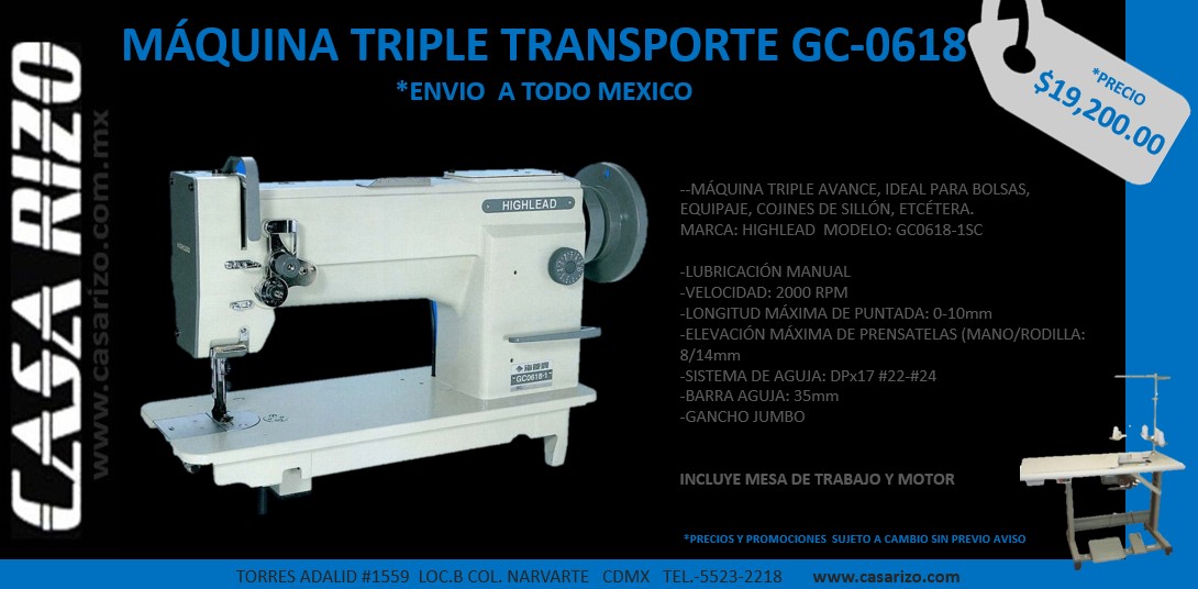 Promociones | Casa Rizo | Maquinas De Coser