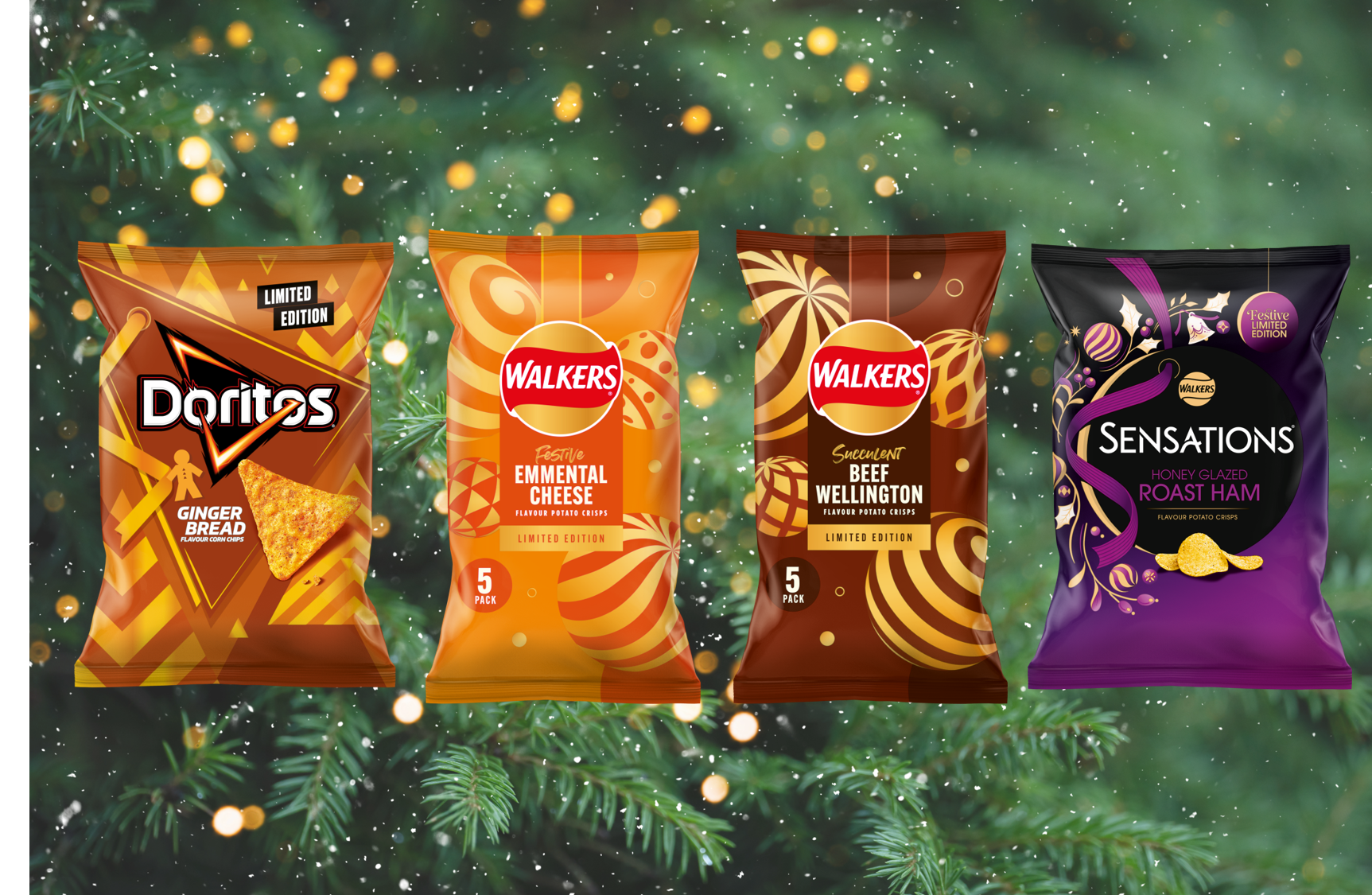 PepsiCo launches Christmas crisp flavours, including gingerbread ...