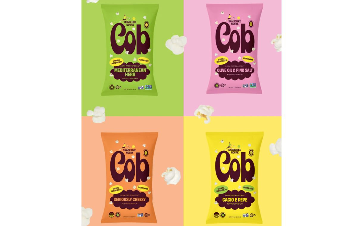 Cob launches corn-free ‘Popcorn’ brand backed by Novak Djokovic ...