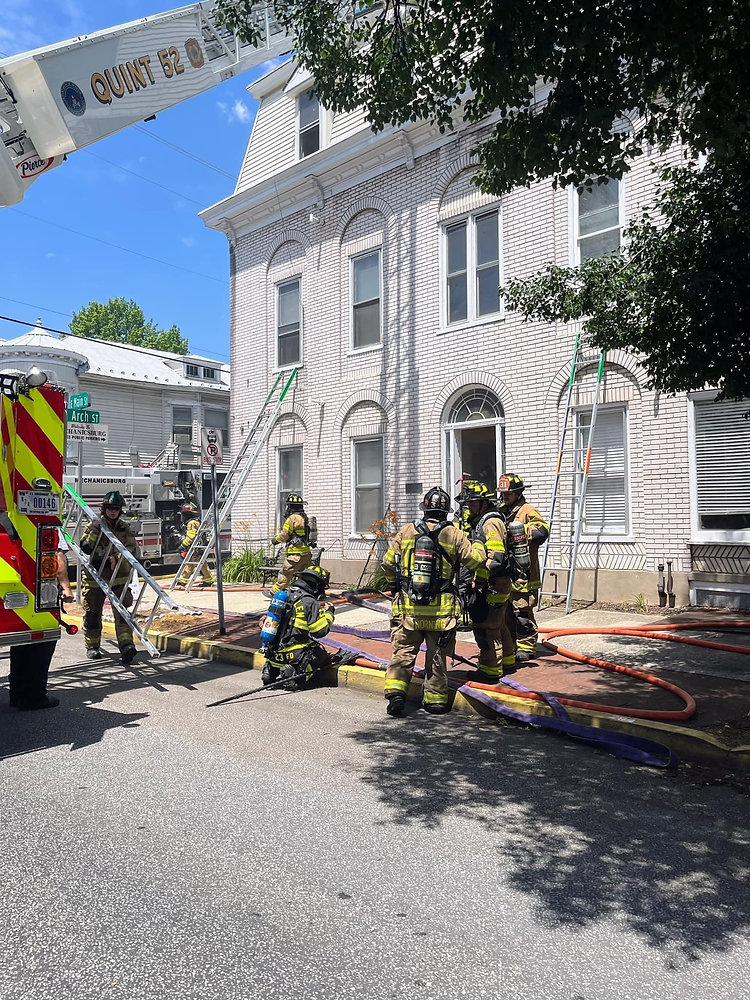 Downtown Fire in the 'Boro