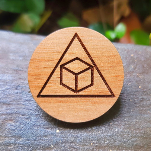 Delta Cubes Pin | BarkwoodCo
