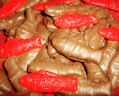Chocolate Covered Swedish Fish | Candygyrl