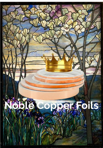 Noble Copper Foil Black Backed | Axess Glass Products