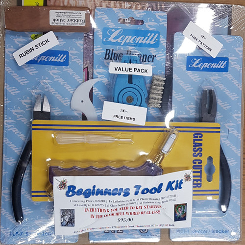 Value Pack Tool Kit with Pistol Grip Glass Cutter | Axess Glass Products