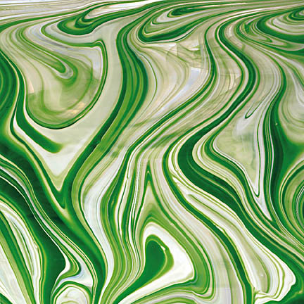 Spectrum Emerald/White/Clear Baroque | Axess Glass Products
