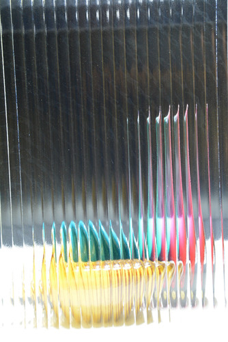 Clear Modern Fluted (2440) | Axess Glass Products