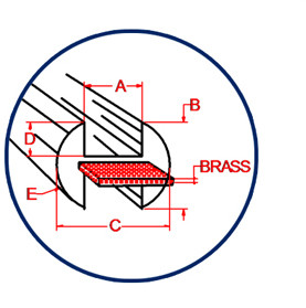Reforce Lead Came 6mm | Axess Glass Products