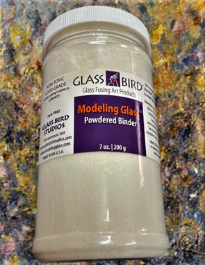 Powdered Binder for Modeling Glass 200gm | Axess Glass Products